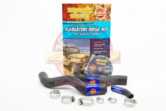 Radiator Hose Kit To Suit Holden Rodeo TF 4JA1 2.5L 1988-1993 – Ramped ...