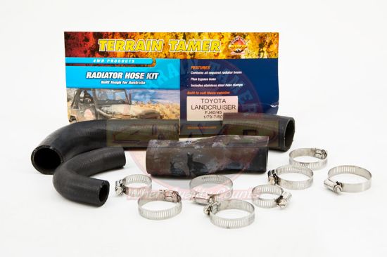Radiator Hose Kit To Suit Toyota Landcruiser FJ40 2F 4.2L 1/1979-7/198 ...