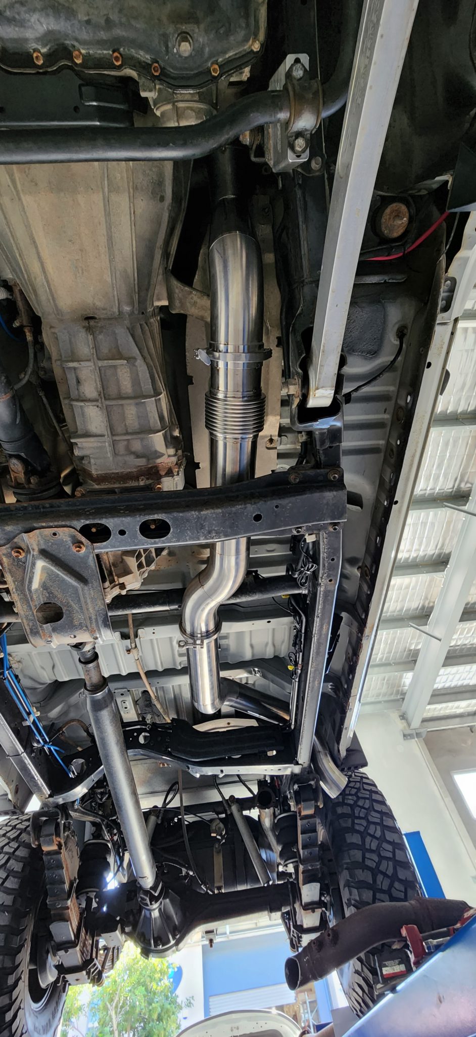 Landcruiser VDJ79 Series Dualcab PRE DPF 4″ Side Exit Exhaust – Ramped ...