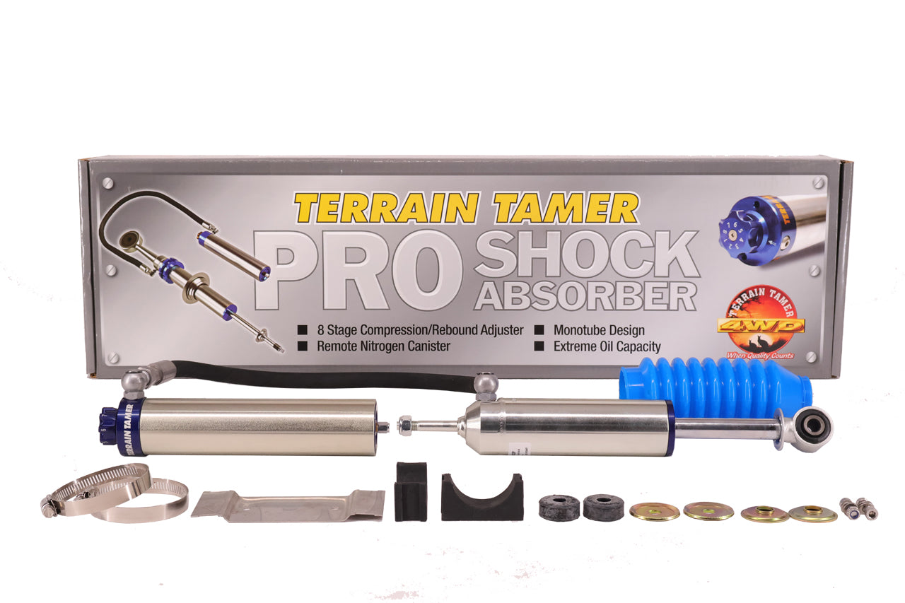 SHOCK ABSORBER FRT MONOTUBE WITH REMOTE RESERVOIR 45MM LIFT - MTGSND22 ...