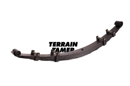 LEAF SPRING FRONT RAISED 50MM TO 65KG WITH BULL BAR - FJ40/45 - TLC001 ...