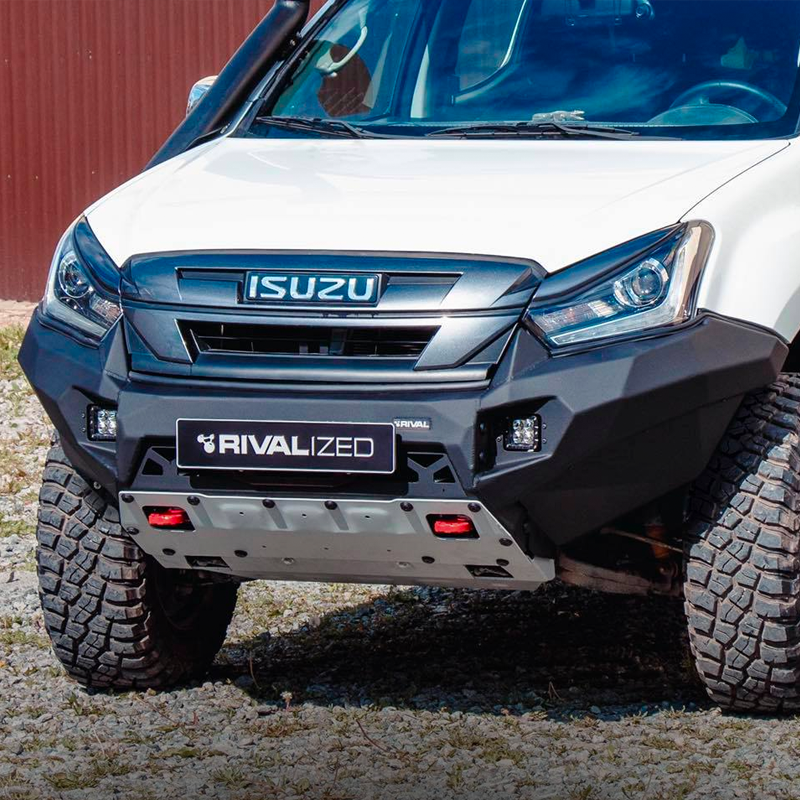 RIVAL ISUZU DMAX FRONT BAR 2017-2020 – Ramped up 4x4
