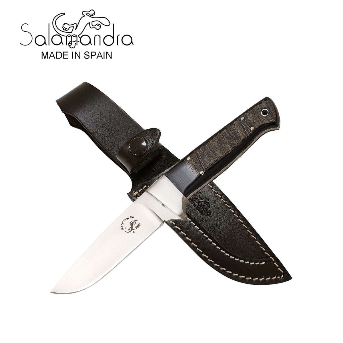 Salamandra Buffalo Horn Fixed Blade Knife - 230mm – Ramped up 4x4