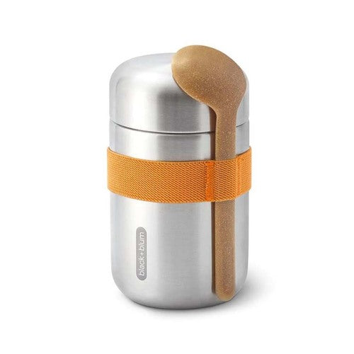Food Flask .4L Stainless Steel Orange – Ramped up 4x4