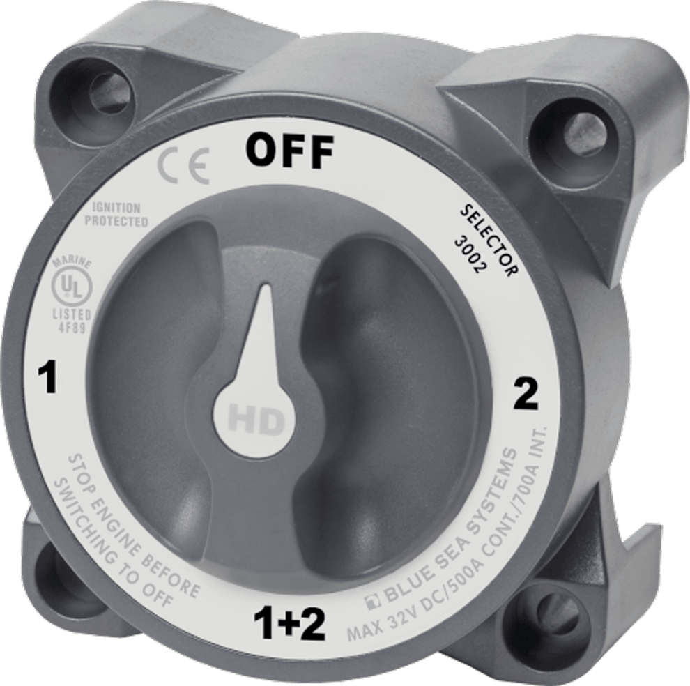 HD-Series Heavy Duty Selector Battery Switch BS-3002 – Ramped up 4x4