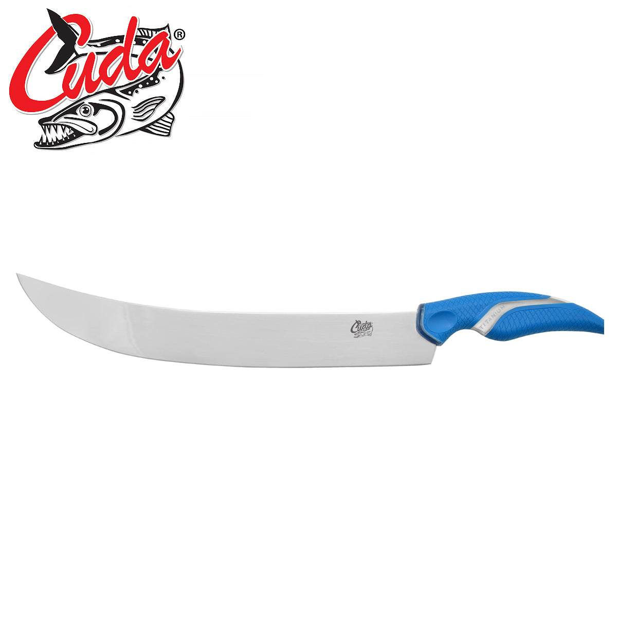 Cuda 12" Titanium Bonded Curved Blade Knife – Ramped up 4x4