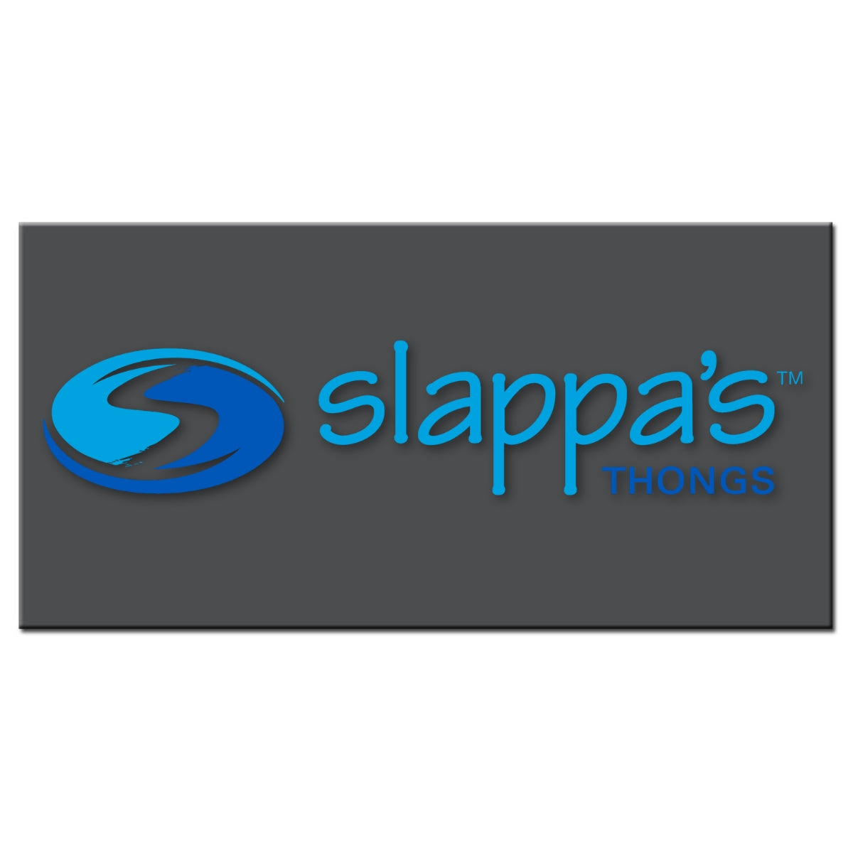 Corrugated Sign 600 x 300mm - Slappa's Thongs – Ramped up 4x4