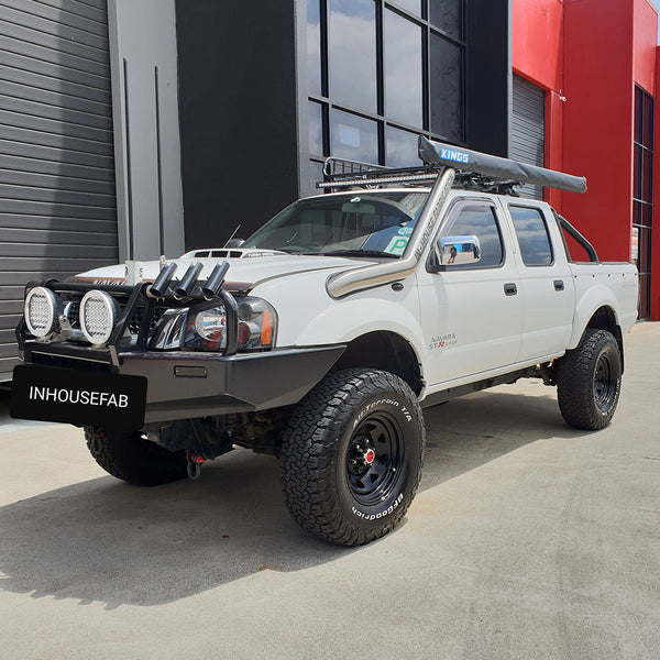 Nissan Navara D22 4″ Stainless Steel Snorkel Kit – Ramped up 4x4