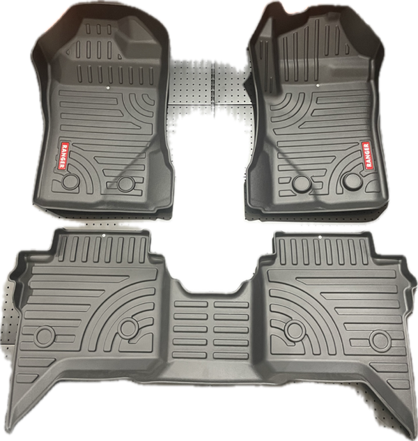 $69 Mitsubishi Triton 2019-2024 3D Moulded Floor Mats – Ramped up 4x4