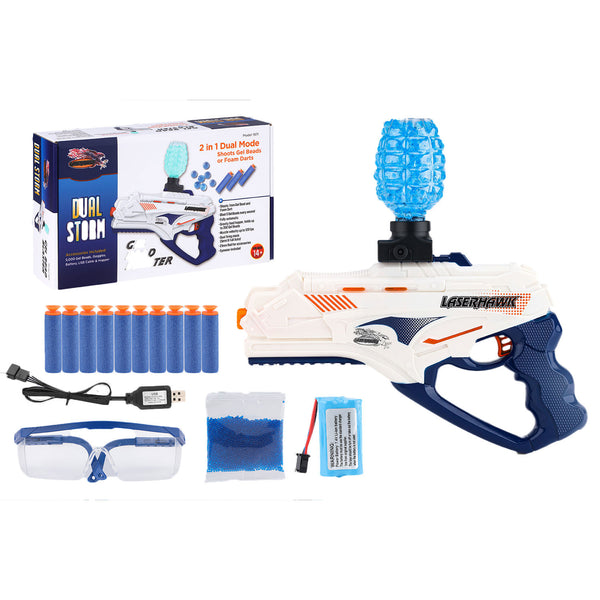 Laserhawk Dual Storm Gel Blaster – Ramped up 4x4