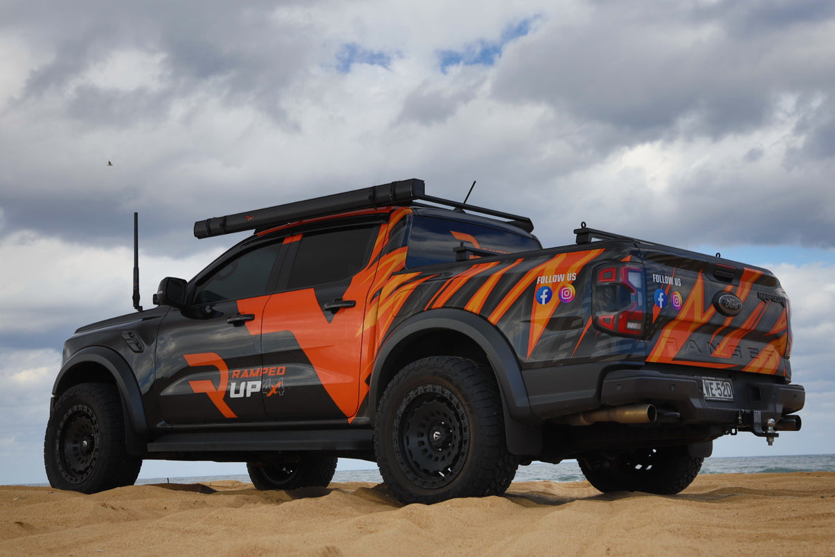 RAMPED UP 4X4 ALUMINIUM HARD SHELL AWNING 2MX3M – Ramped up 4x4