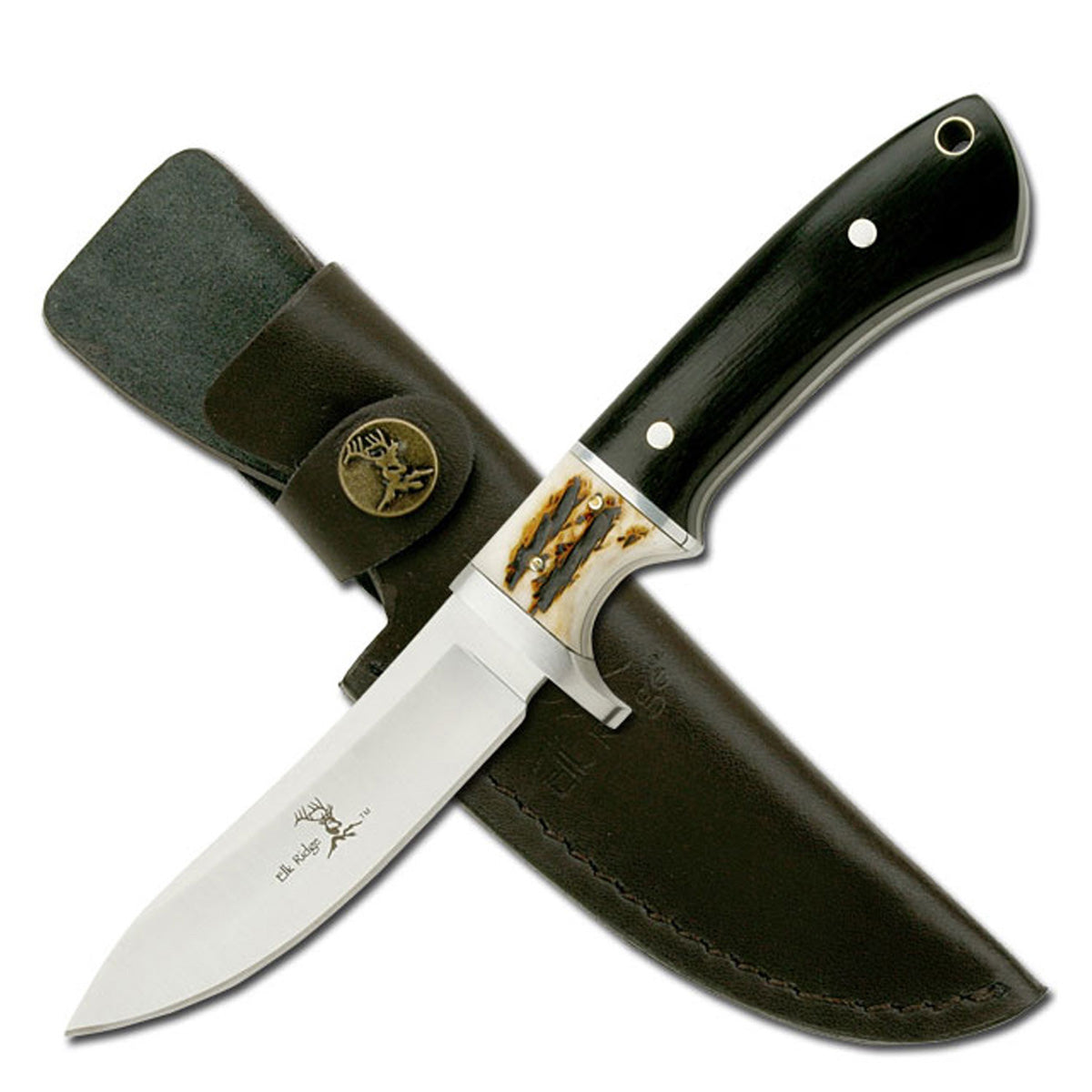 Elk Ridge Stag Handle Hunting Knife – Ramped up 4x4