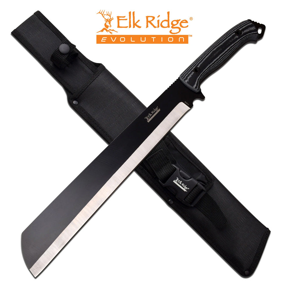Elk Ridge Evolution Micarta Handle Machete 489mm – Ramped up 4x4