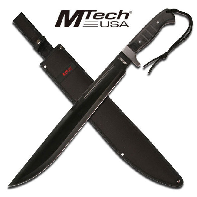 MTech Black Pakkawood Machete – Ramped up 4x4