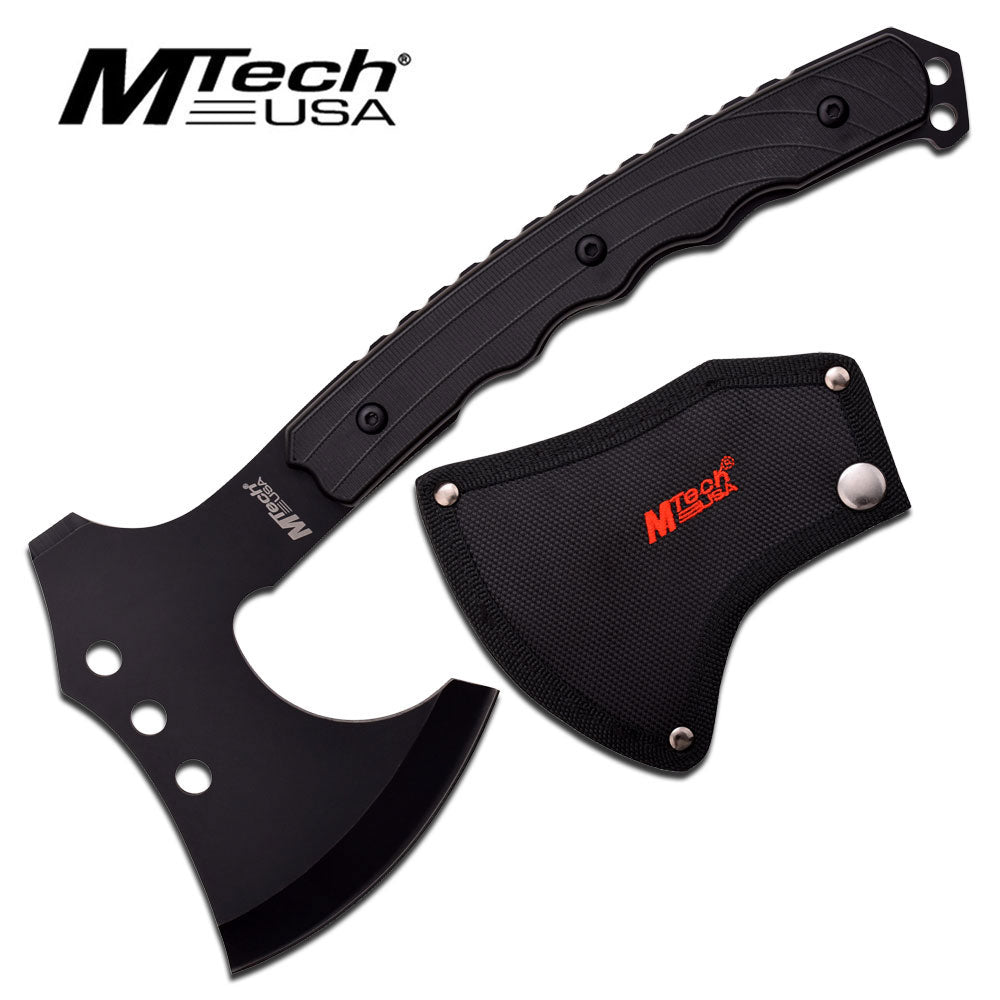 MTech Black Tactical Axe w Sheath – Ramped up 4x4