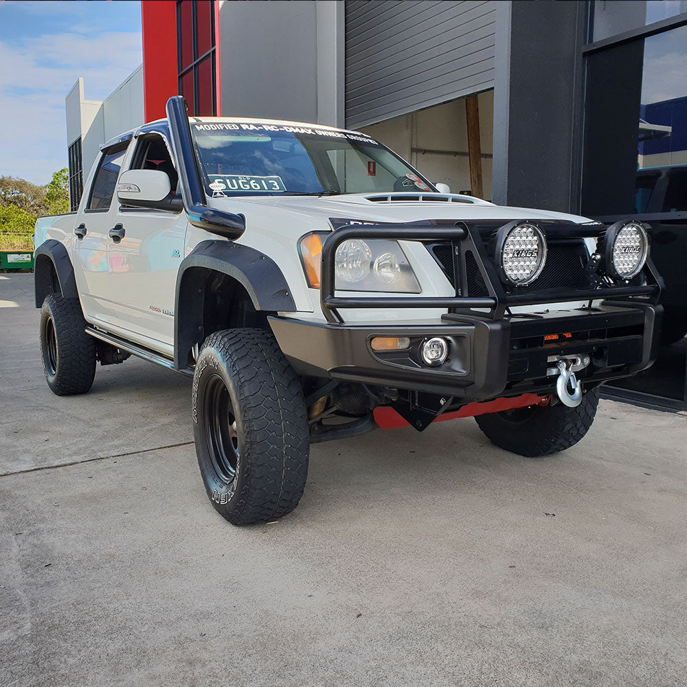 Holden Rodeo RA 4″ Stainless Steel Snorkel/Airbox Kit (Mid) – Ramped up 4x4