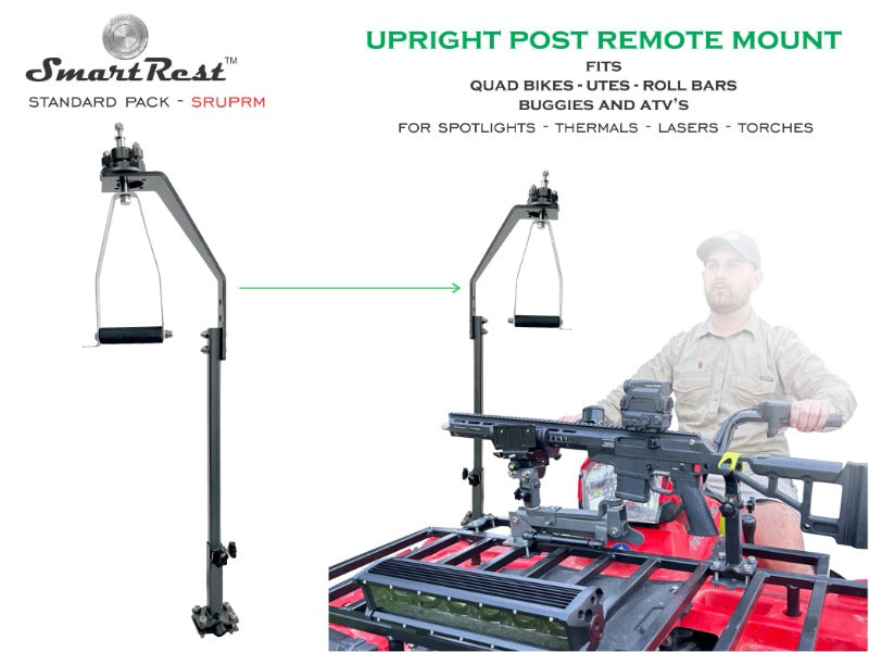 SmartRest Upright Post Remote Light/Thermal Mount – Ramped up 4x4