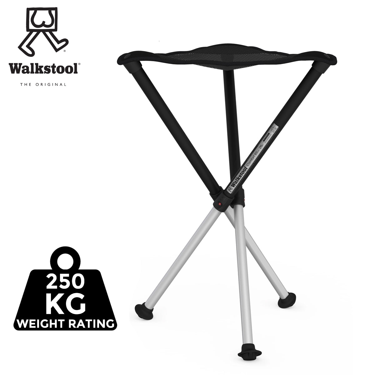 Walkstool 3 Legged Telescopic Stool - 65cm – Ramped up 4x4