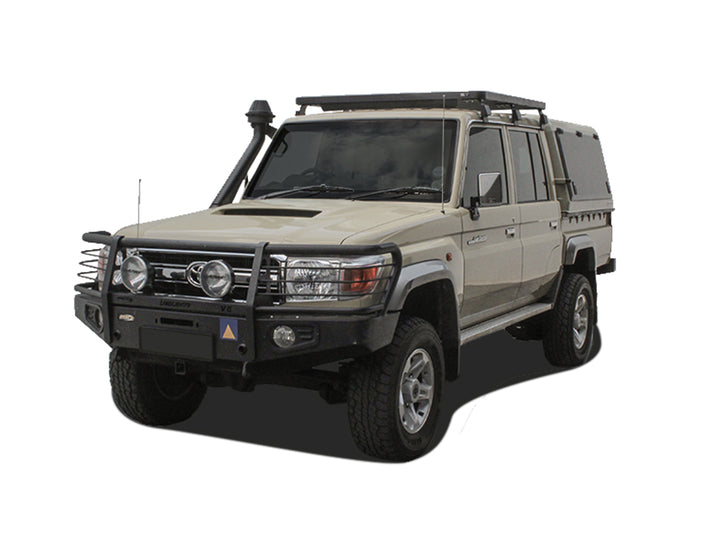 Toyota Land Cruiser DC Ute Slimline II Roof Rack Kit – Ramped up 4x4