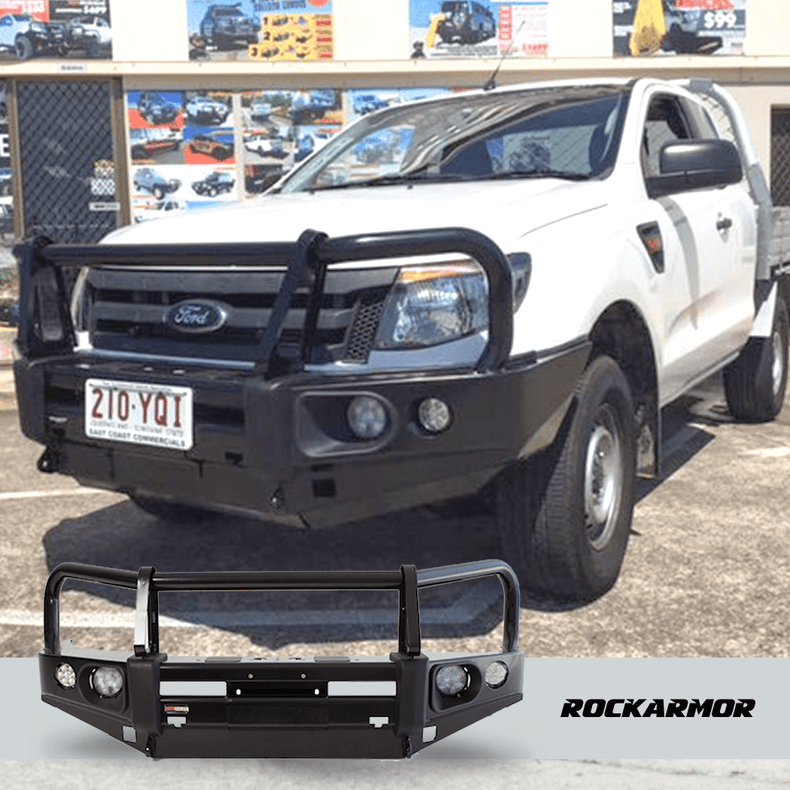 Ford Ranger Bullbar Suits PX1 & PX2 (09/2011 - 07/2018) | Rockarmor El ...